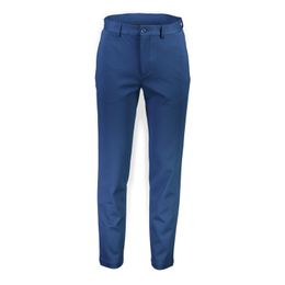 Stoffhose LINDBERGH "LINDBERGH Stoffhose" Gr. L, blau, Herren, Oberstoff: 75% Polyester, 22% Viskose, 3% Elasthan; Futter: 100% Polyester, Hosen