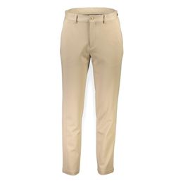 Stoffhose LINDBERGH "LINDBERGH Stoffhose" Gr. L, lt sand, Herren, Oberstoff: 75% Polyester, 22% Viskose, 3% Elasthan; Futter: 100% Polyester, Hosen