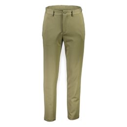 Stoffhose LINDBERGH "LINDBERGH Stoffhose" Gr. L, grün (olive), Herren, Oberstoff: 75% Polyester, 22% Viskose, 3% Elasthan; Futter: 100% Polyester, Hosen