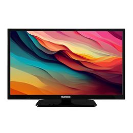 Telefunken XH24O550M Fernseher 24 Zoll HD-ready LED TV mit Triple-Tuner, schwarz