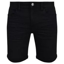 Jeansshorts Blend "Shorts BHBendigo" Gr. XL, N-Gr, schwarz (denim schwarz), Herren, Web, Obermaterial: 70% Baumwolle CO. 24% Polyester PES. 4% Viskose LENZING ECOVERO CV LenzEcov. 2% Elasthan EL., unifarben, Jeans