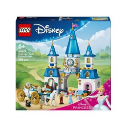 Lego Disney 43275 Cinderellas Schloss und Pferdekutsche