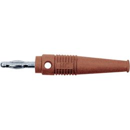 STÄUBLI L-41Q Lamellenstecker Stecker, gerade Stift-Ø: 4 mm Rot 1 St. - Stäubli