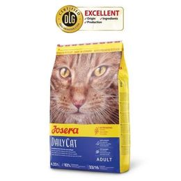 AKTION Josera Daily Cat Trockenfutter für Katzen + Nassfutter Multipack Filet gratis