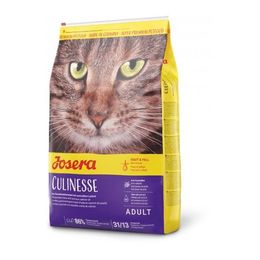 AKTION Josera Culinesse Trockenfutter für Katzen 10 kg + Nassfutter Multipack Filet gratis