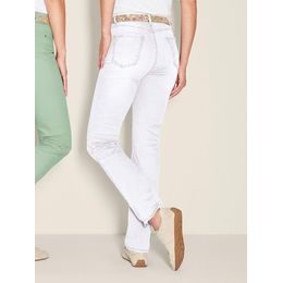 Jeans Modell Mary Brax weiss