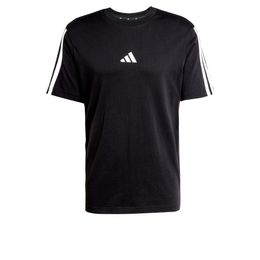 adidas Sportswear Performance Shirt 'Essentials' male size XXS Black / White