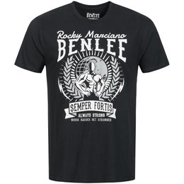 BEN LEE Benlee Funktionsshirt 'Lucius' Herren Gr&ouml;&szlig;e 5XL schwarz / wei&szlig;