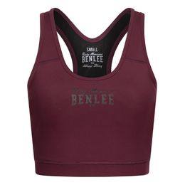 BEN LEE Benlee Sport-BH 'Kembley' Damen Gr&ouml;&szlig;e XS anthrazit / dunkelrot
