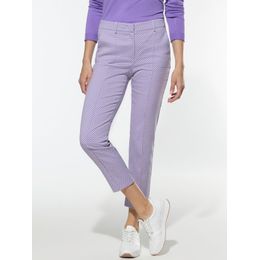 Walbusch 7/8 Jacquardhose Minimal