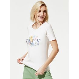 Walbusch Freizeitshirt Gartenblumen
