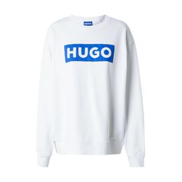 Hugo Sweatshirt 'Classic' Damen Gr&ouml;&szlig;e M blau / wei&szlig;