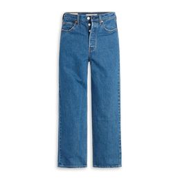 Levi's LEVI'S Jeans 'Ribcage Straight Ankle' female size 25 Blue denim