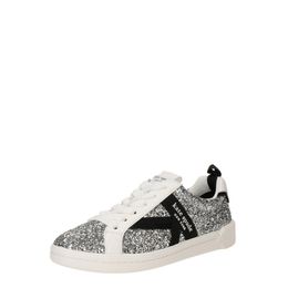 Kate Spade Sneaker 'K As In Kate Glitter Court Sneakers' Damen Gr&ouml;&szlig;e 36/36.5 schwarz / silber / wei&szlig;