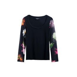 Desigual Shirt Damen Gr&ouml;&szlig;e L mischfarben / schwarz