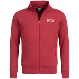 BEN LEE Benlee Sportsweatjacke 'Cuningham' Herren Gr&ouml;&szlig;e XL rot / wei&szlig;