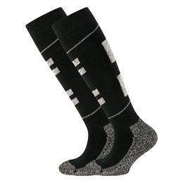 Ewers Socken M&auml;dchen Gr&ouml;&szlig;e 31/34 grau / schwarz / wei&szlig;