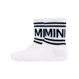 Ewers Socken 'Mini' M&auml;dchen Gr&ouml;&szlig;e 16/17 schwarz / wei&szlig;