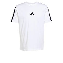 adidas Sportswear Funktionsshirt 'Essentials' Herren Gr&ouml;&szlig;e S schwarz / wei&szlig;
