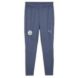 Sporthose Puma "Manchester City Trainingshose Herren" Gr. M, Normalgrößen, blau (inky blau magic), Herren, Obermaterial: 100% Polyester; Taschenfutter: 100% Polyester; Einsatz: 100% Polyester, Hosen