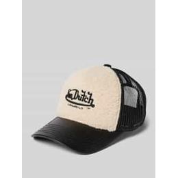 Von Dutch Trucker Cap mit Teddyfell-Besatz Modell 'DEATTLE'