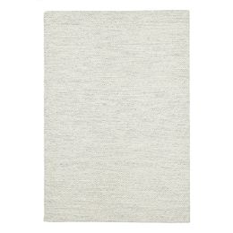 Wollteppich Home Affaire "Daoulas", beige (natur beige), B:110cm H:10mm L:170cm, Schurwolle, Teppiche, Handweb Teppich, reine Wolle, modernes Rauten Muster, Scandi Design