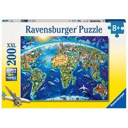 Ravensburger XXL Große, weite Welt Puzzle, 200 Teile