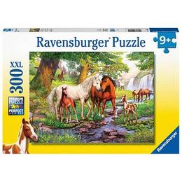 Ravensburger Wildpferde am Fluss Puzzle, 300 Teile