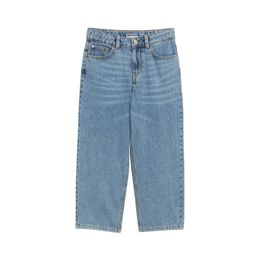 Tom Tailor Jungen Baggy Jeans mit recycelter Baumwolle, blau, Uni, Gr. 152