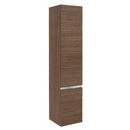 Evenes Hochschrank Serie MBH, 2 Türen, Eiche Khaki, Anschlag links, 350 x 1655 x 370 mm - 93 173 09