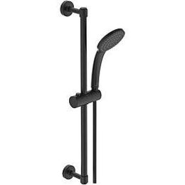 Ideal Standard Idealrain Brausekombination BD142XG 1-Funktion-Handbrause 100mm, Silk Black