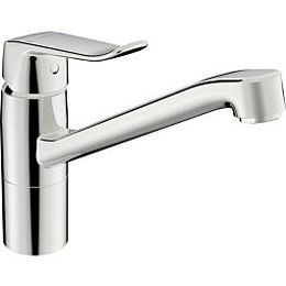 Hansa Hansacare Waschtischarmatur 46102206 ohne Ablaufgarnitur, schwenkbar, Hebel lang, Auslauf 214 mm, chrom