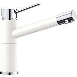 Blanco ALTA Compact Küchenarmatur 515317 SILGRANIT-Look silgranitweiß/chrom