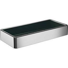Emco Loft Schwammkorb 054500502 chrom/schwarz, Breite 220mm, mit Kunststoffeinsatz