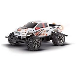 CARRERA RC 370183017 Ford F-150 Raptor 1:18 RC Einsteiger Modellauto Elektro Monstertruck Allradantrieb (4WD) Inkl. Akku und Ladegerät