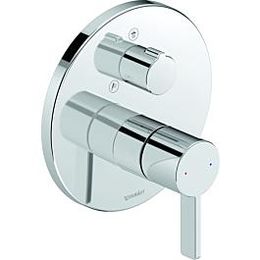 Duravit D-Neo Fertigmontageset DE4210012010 Unterputz-Duscharmatur, mit Umstellventil, rund, chrom