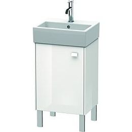 Duravit Brioso Waschtischunterschrank BR4430L2222 434x339mm, Tür links, Weiß Hochglanz