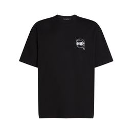 K by KARL LAGERFELD Karl Lagerfeld Shirt 'IKON' Herren Gr&ouml;&szlig;e S schwarz / wei&szlig;