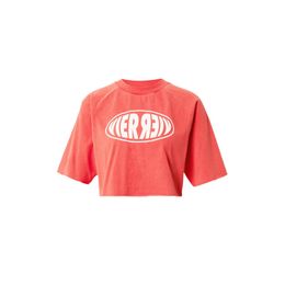 VIERVIER T-Shirt 'Gloria' Damen Gr&ouml;&szlig;e XL rot / wei&szlig;