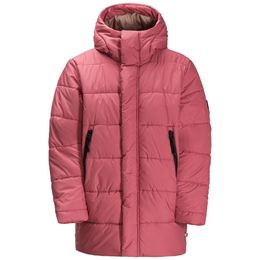 Outdoorjacke Jack Wolfskin "TEEN INS LONG JACKET Y" Gr. 176, pink (soft, pink), Kinder, OBERSTOFF 100% POLYESTER, 1.FUTTER 100% POLYESTER, 2.FUTTER 100% POLYESTER FÜLLUNG 100% POLYESTER, Jacken