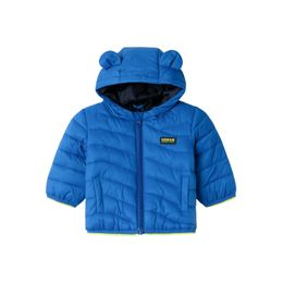 Steppjacke name it "NBMMONAY JACKET PB" Gr. 86, blau (nautical blau), Baby, Steppware, Obermaterial: 100% Nylon, unifarben, Jacken