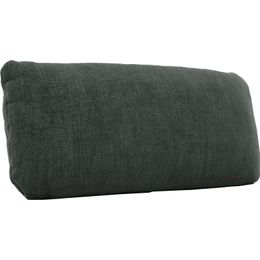 Kopfstütze Inosign "Bellini", grau (graphit), B:50cm H:23cm T:14cm, Chenille (59, 7% Polyester, 34, 4% Polyacryl, 5, 9% Viskose), Polsterauflagen, 2 Stück im Set