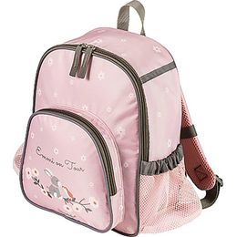 Kinderrucksack Sterntaler "Emmi Girl" Gr. B/H/T: 24cm x 30cm x 10cm, rosa (zartrosa), Kinder, Polyester, Rucksäcke