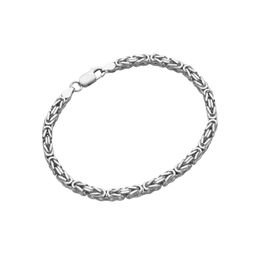 Armband Firetti "Schmuck Geschenk Silber 925 Armschmuck Armband Königskette" Gr. 23, silber (silberfarben), Armbänder, Herren, 23, Silber 925 (Sterlingsilber)