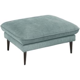 Hocker "Lena", longlife easy ocean, B:92cm H:44cm T:70cm, 100% Polyester, Gallery M BRANDED BY MUSTERRING, Hocker, passend zum Ecksofa Lena, Metallfuß in zwei Höhen, B 92 x T 70 cm