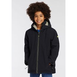 Funktionsjacke Killtec "KOW 369 BYS JCKT" Gr. 164, schwarz, Kinder, Stoff, Obermaterial: 100% Polyester, unifarben, Jacken