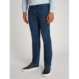 Straight-Jeans Tommy Hilfiger "CORE DENTON" Gr. 30, Länge 32, blau (tinted blau), Herren, Denim/Jeans, Obermaterial: 98% Baumwolle, 2% Elasthan, Jeans