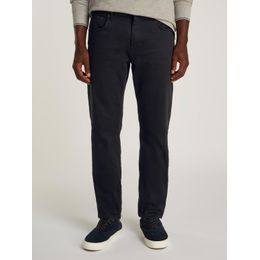 Straight-Jeans Tommy Hilfiger "CORE HARLEM", Herren, Gr. 30, Länge 32, schwarz (stay schwarz), Denim/Jeans, Obermaterial: 99% Baumwolle, 1% Elasthan, casual, Jeans