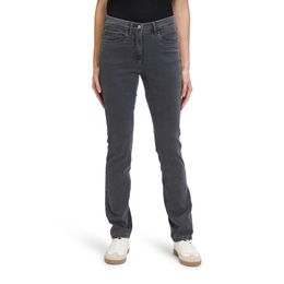 Stretch-Jeans Betty Barclay "Betty Barclay Stretch-Hose mit elastischem Bund" Gr. 34, Normalgrößen, grau (grau denim), Damen, Obermaterial: 81% Baumwolle, 17% Polyester, 2% Elasthan., Jeans