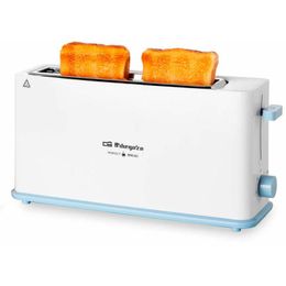 To4014 white blue elektrischer Toaster 850w mit 7 Leistungsstufen - Orbegozo